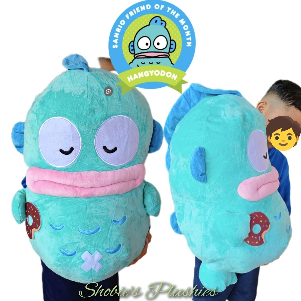 Hangyodon Sanrio sleeping version huggable xl size plushie | Shopee ...