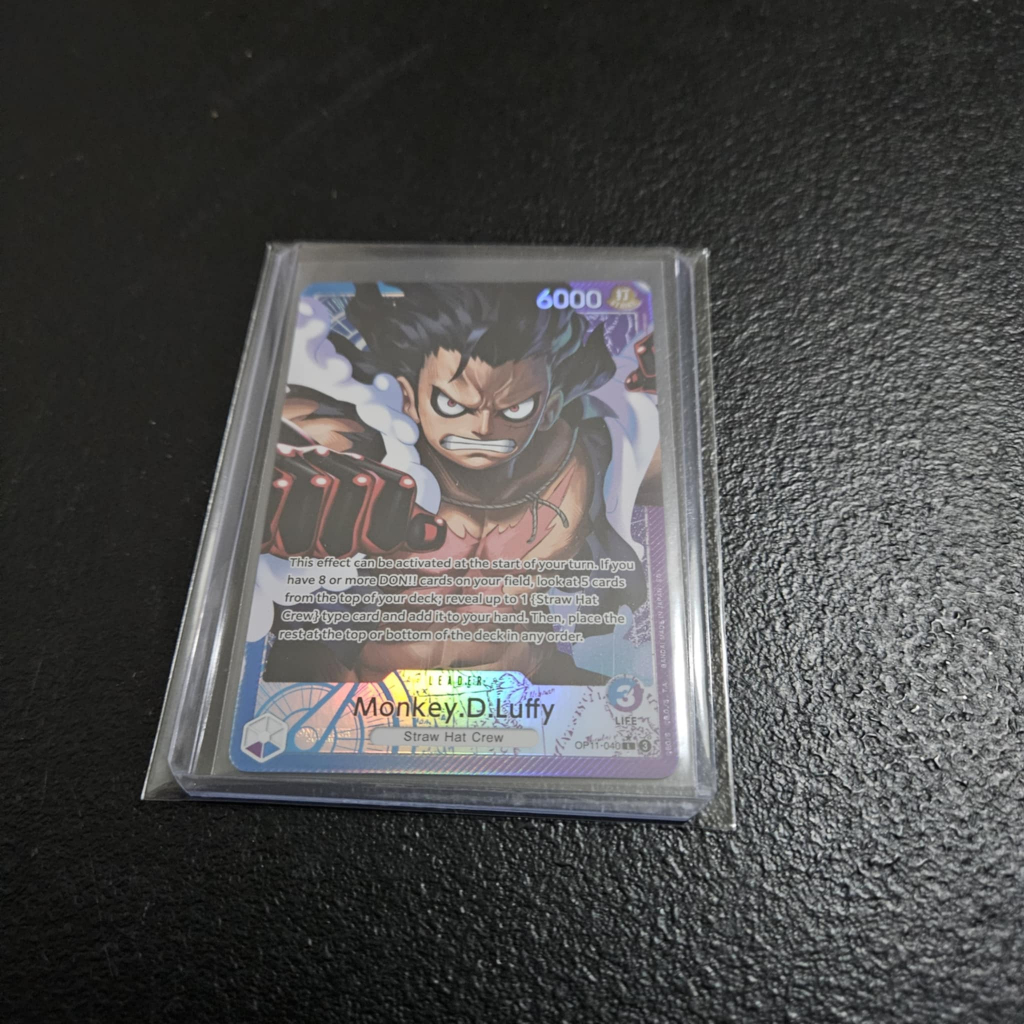 OP11-040 PL Monkey.D.Luffy Parallel Leader Fist of Divine Speed ...