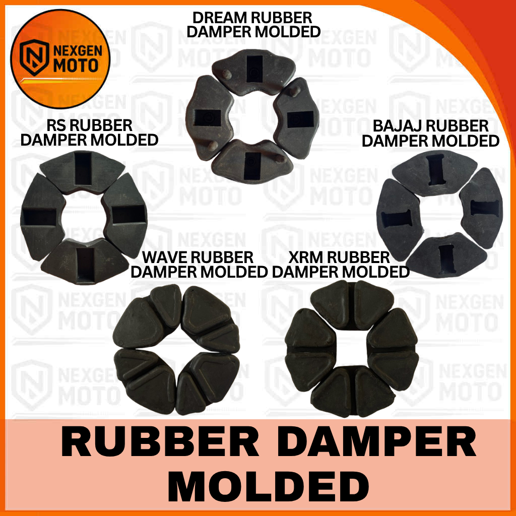 Molded Rubber Damper for RS/DREAM/BAJAJ/WAVE/XRM | Shopee Philippines