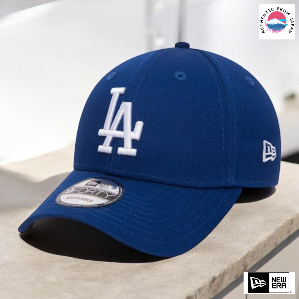 New Era 9FORTY LA logo Shohei Ohtani Los Angeles Dodgers cap in blue ...