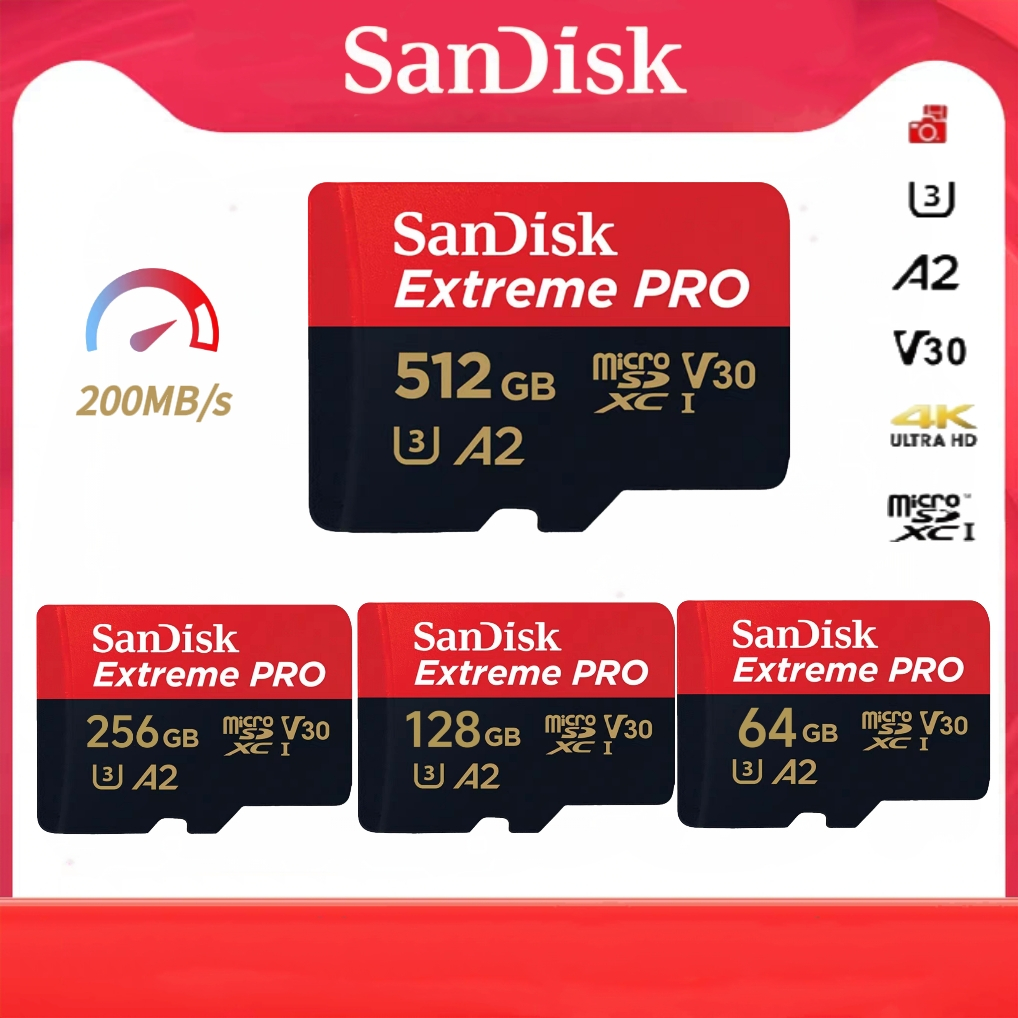 SanDisk Ultra Extreme Extreme Pro 32GB64GB 128GB 256GB 512GB ...