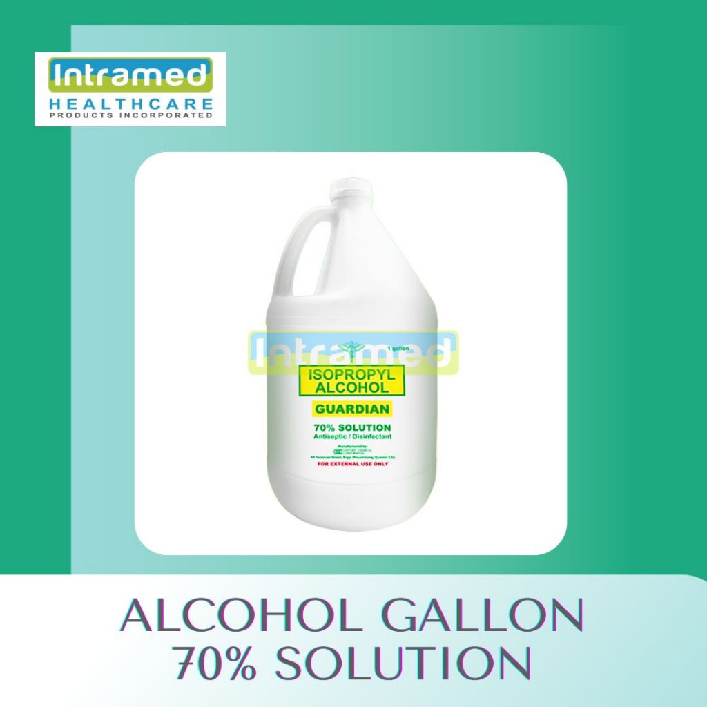 Alcohol 70% Solution Gallon, GUARDIAN | Shopee Philippines