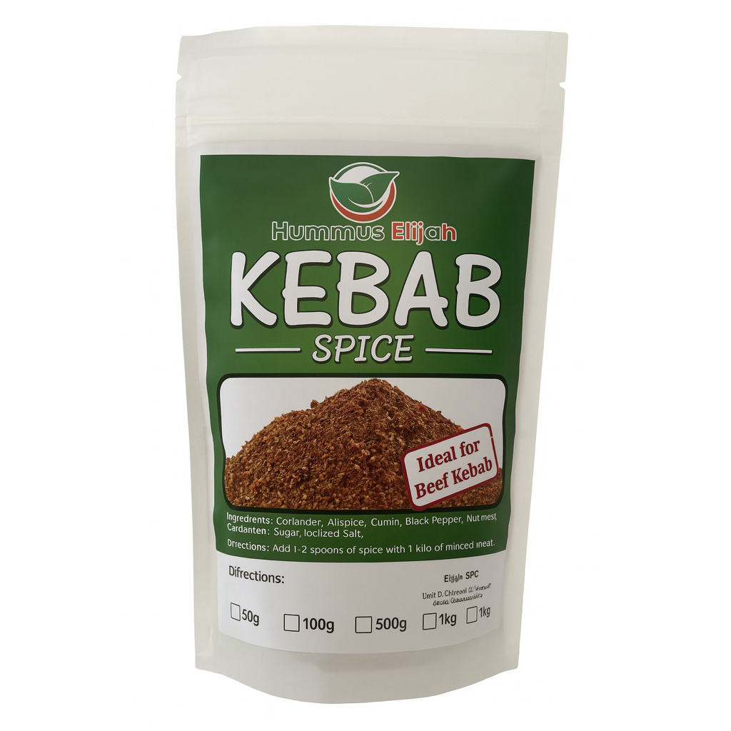 Kebab Spice Seasoning Mix (Middle East Style)- 1Kg | Shopee Philippines