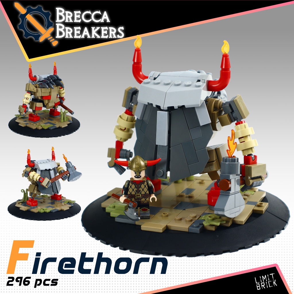 Brecca Breakers Firethorn MOC Brick Robot Mech | Shopee Philippines