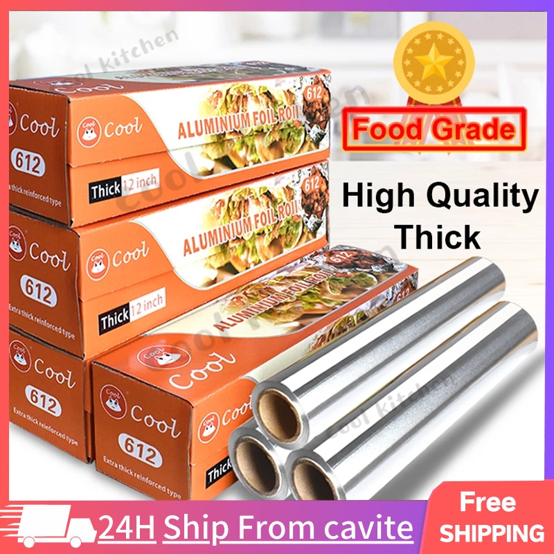 Aluminum Foil Cool Kitchen Jumbo Roll 12" x 300 decimetre Food Grade ...