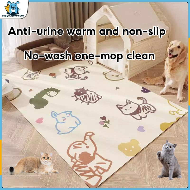 Pet Mats Dog Pee Pad Washable Puppy Training Mat Pet Mats, Reusable ...