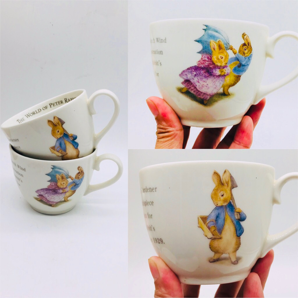 Beatrix Potter & Peter Rabbit ceramic cups | Shopee Philippines