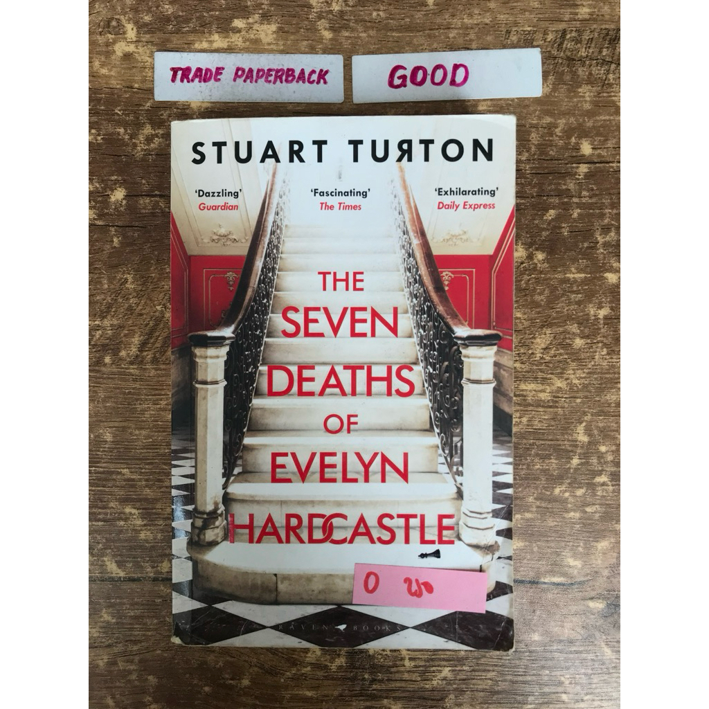 The Seven Deaths of Evelyn Hardcastle by Stuart Turton romance books ...