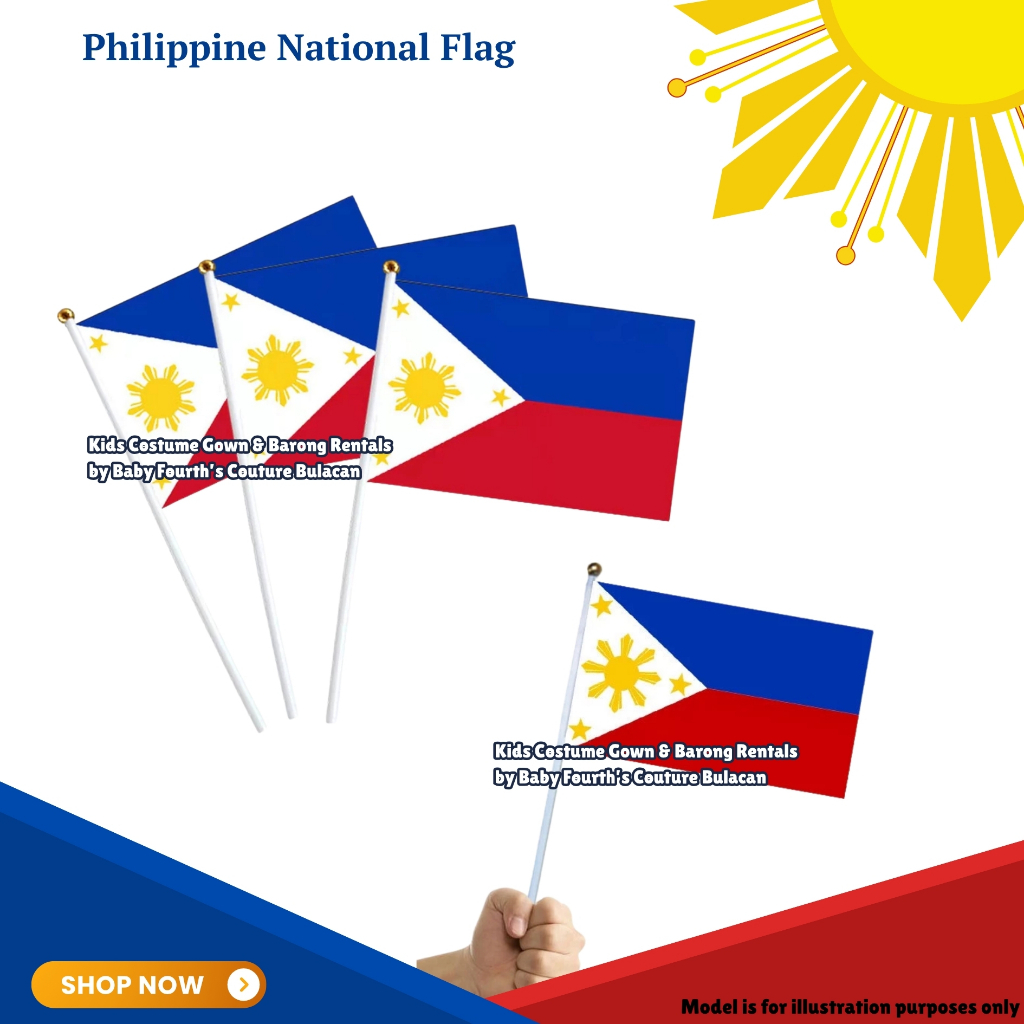 Buwan ng Wika Philippine National Flag Event Banner Props | Shopee ...