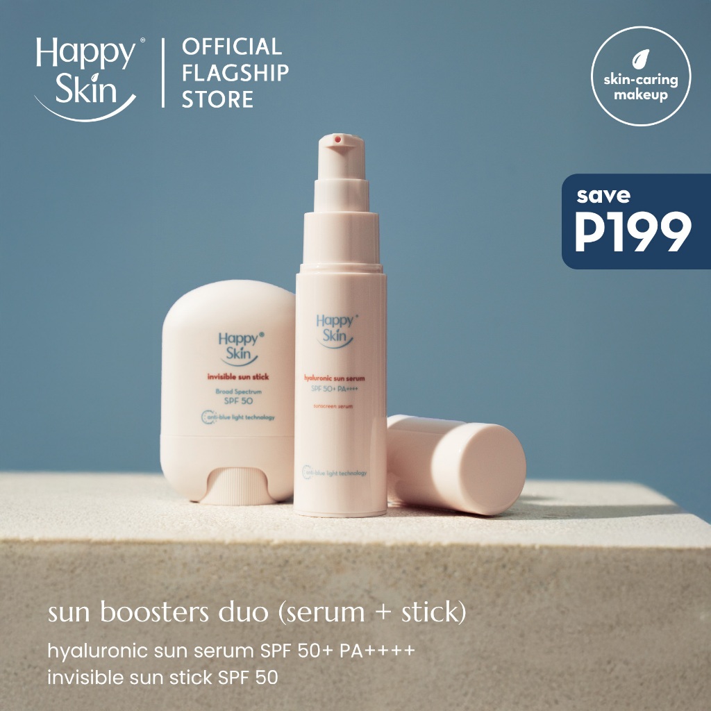 Happy Skin Sun Boosters Duo (Serum + Stick) | Shopee Philippines