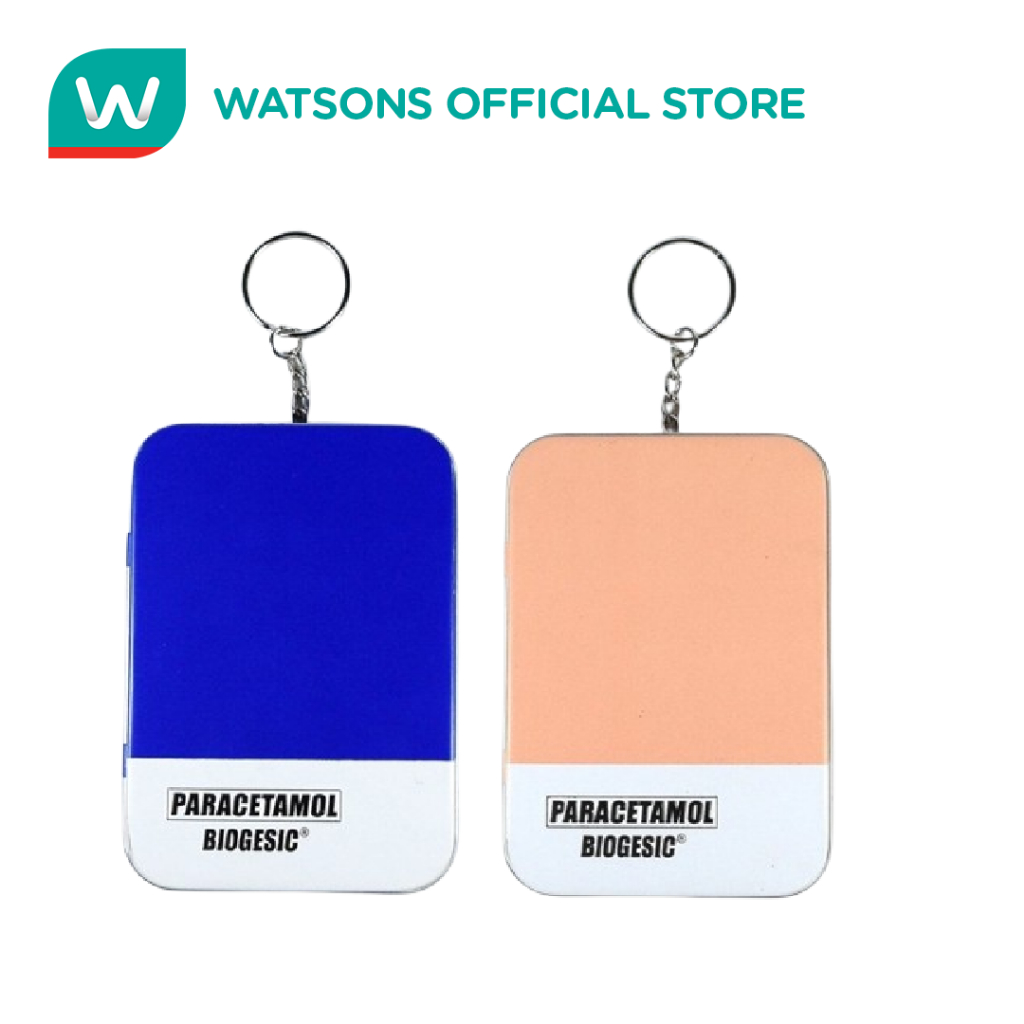 BIOGESIC Paracetamol 500mg 20 tablets in TIN CAN | Shopee Philippines