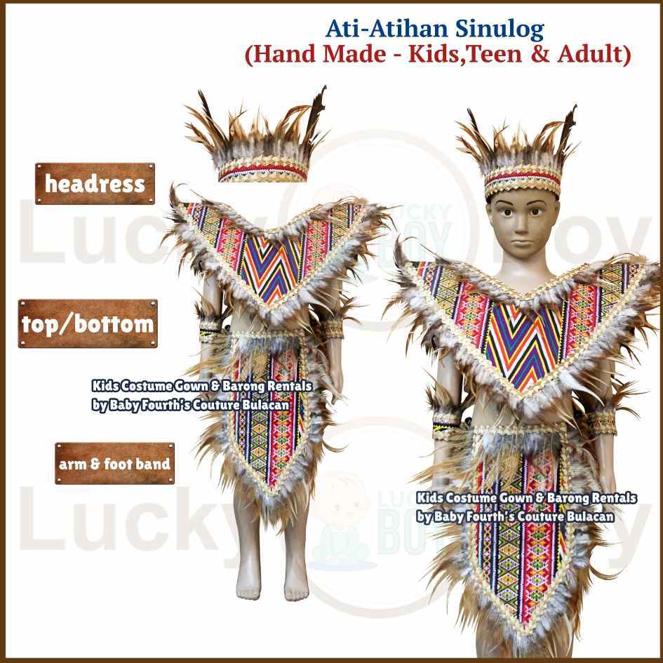 Buwan ng Wika Festival Costume –Handmade Ati-Atihan & Sinulog Outfit ...