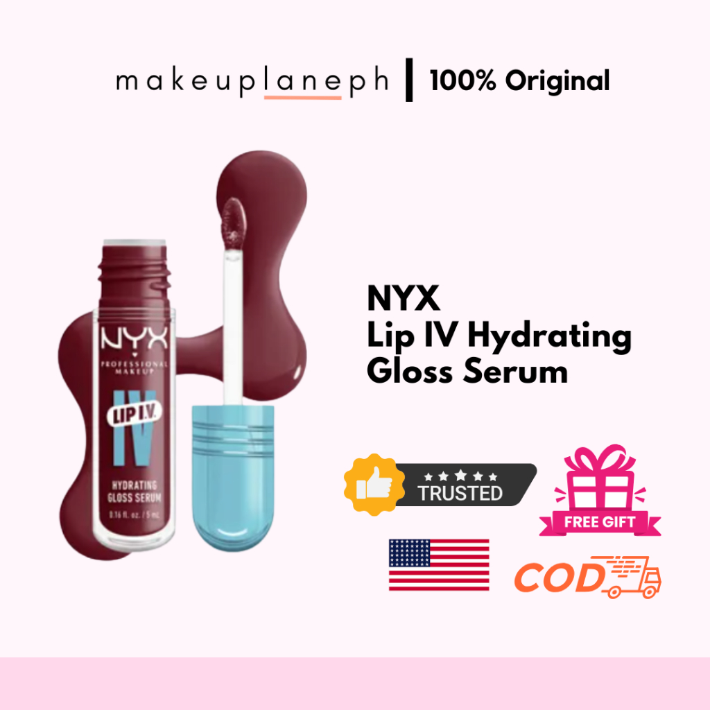 NYX Lip IV Hydrating Gloss Serum | Shopee Philippines