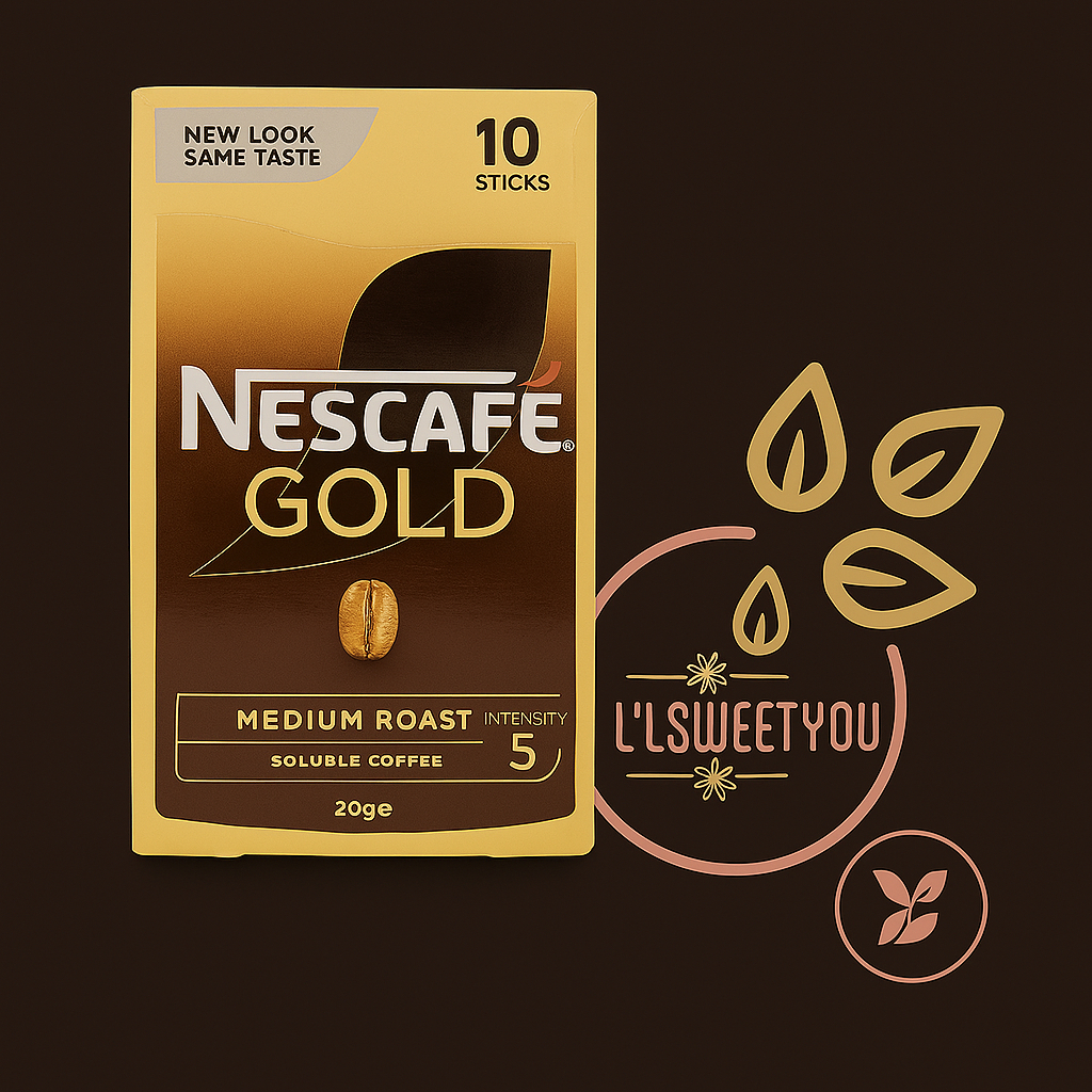 Nescafe Gold Premium Instant Coffee Sticks 2g pack of 10 sticks ...