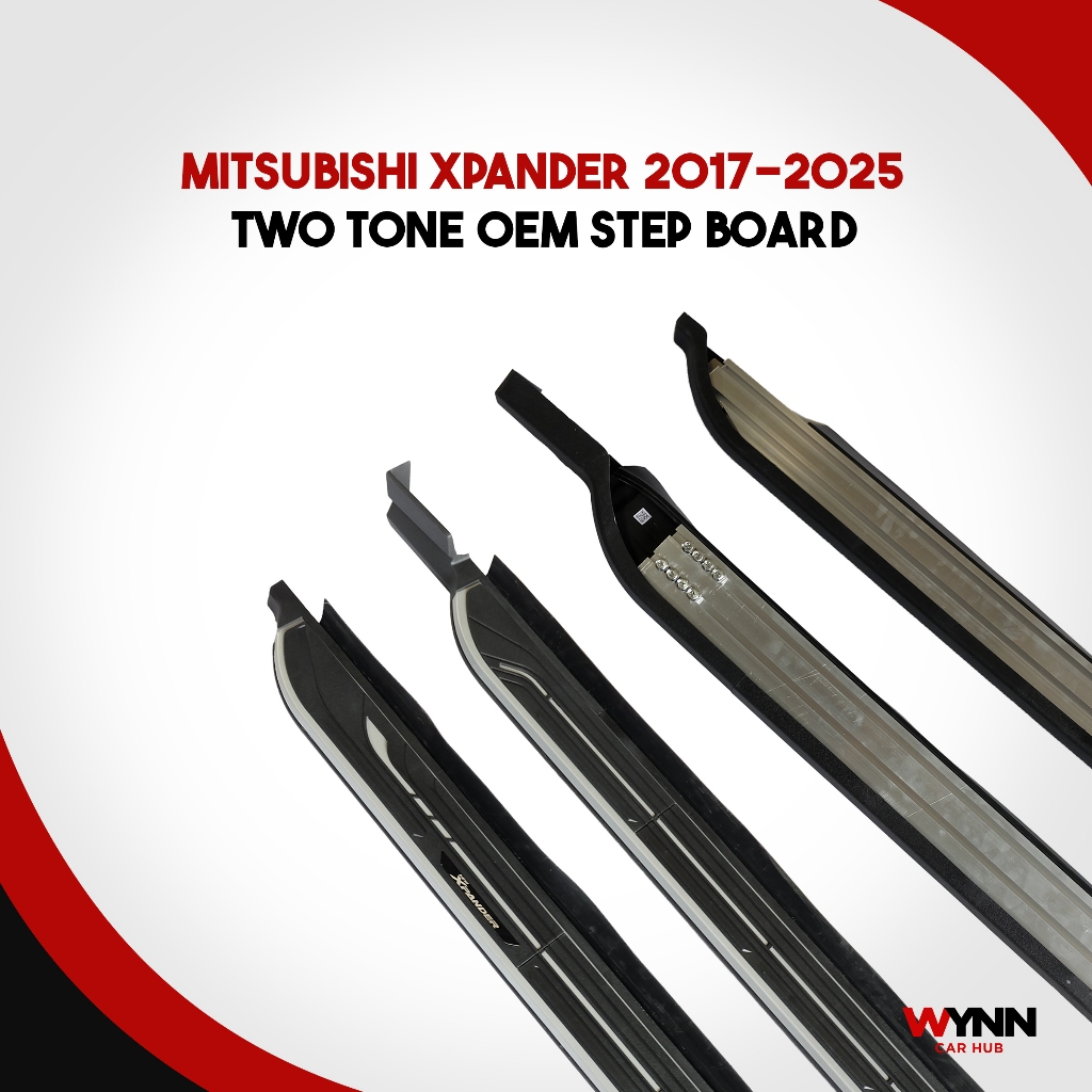 Mitsubishi Xpander 2017-2025 Two Tone OEM Step Board | Shopee Philippines