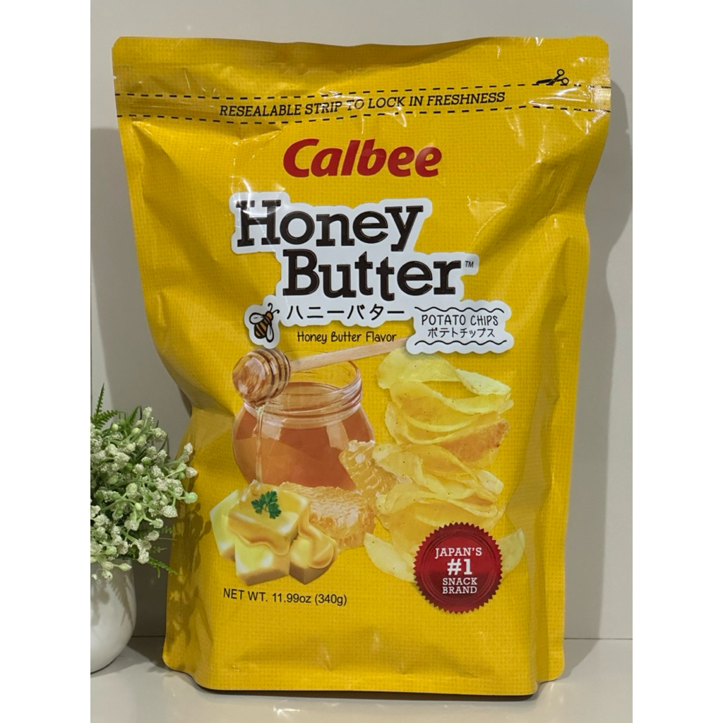 Calbee Honey Butter Potato Chips 340grams | Shopee Philippines