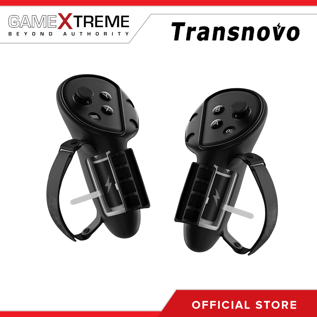 Transnovo VR Controller Grips for Meta Quest 3/3S RP3-B (Black ...