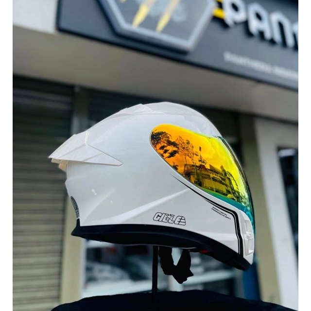 GILLE PHOENIX NEW LASTEST DUAL VISOR FULL FACE MOTORCYCLE HELEMTS ...