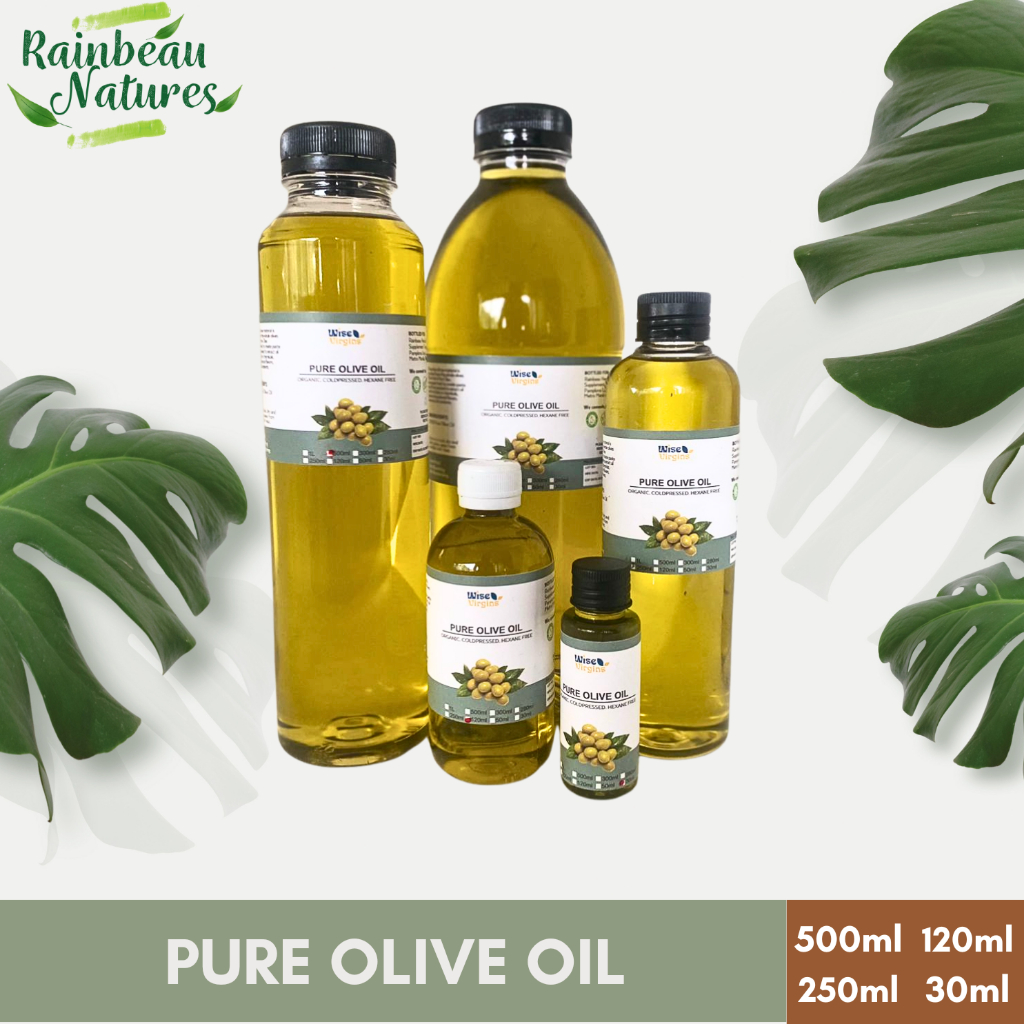 100% Pure Olive Oil Coldpressed - Unrefined & Natural - No added ...