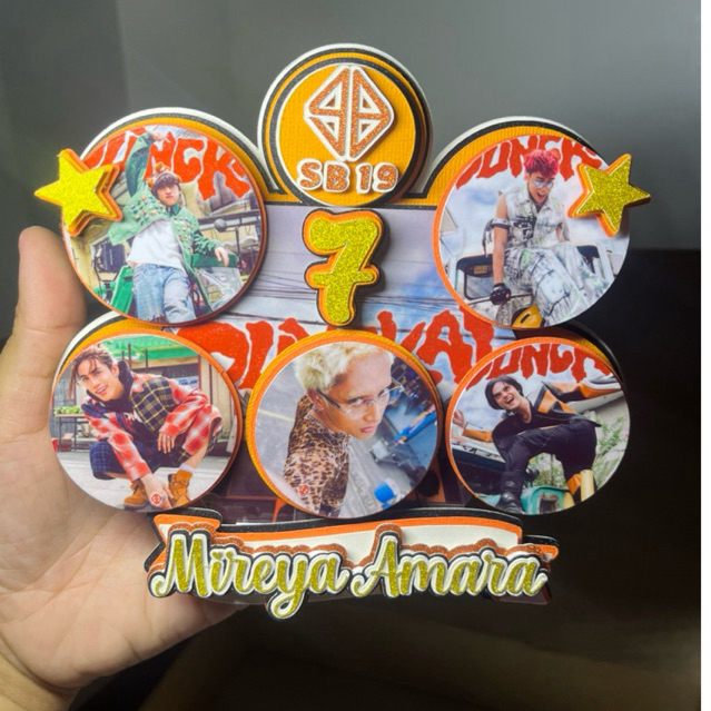 SB19 Dungka Cake Topper Layered | Shopee Philippines