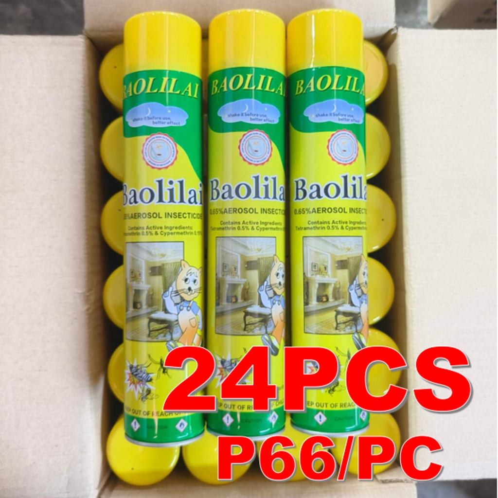 24pcs Baolilai insecticide spray insect killer mosquito spray 750ml ...