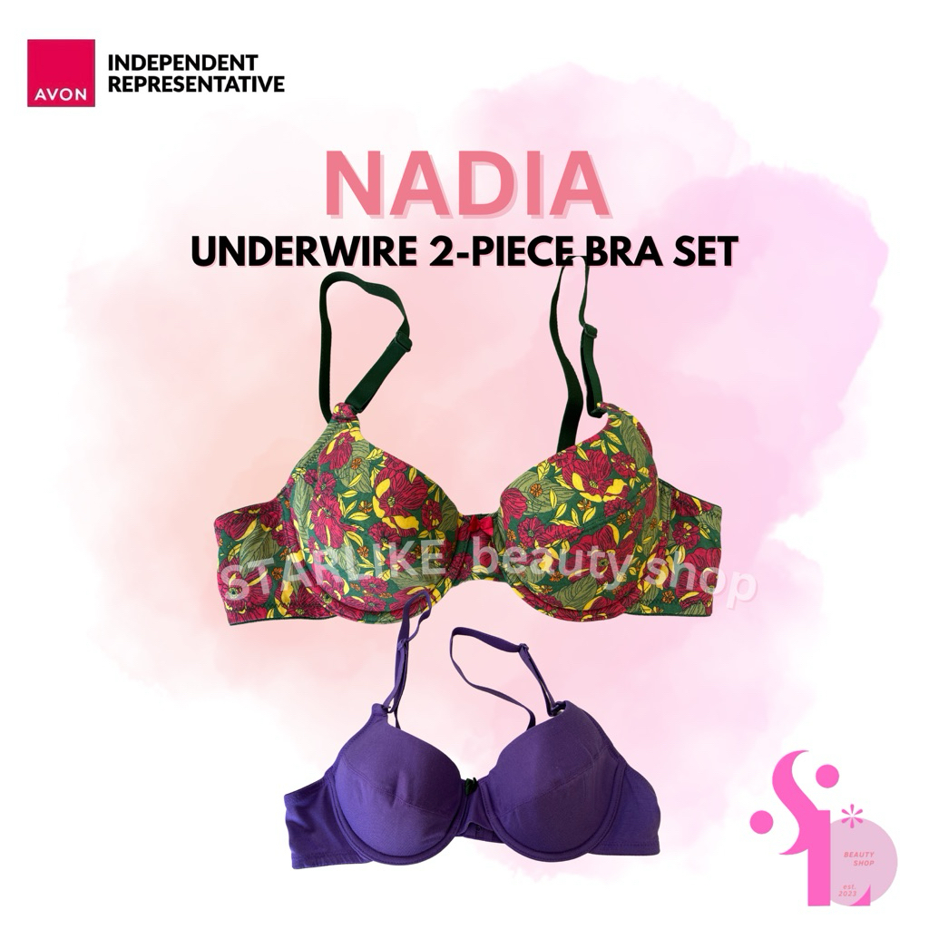 Avon Nadia Underwire 2-pc Bra Set | Shopee Philippines