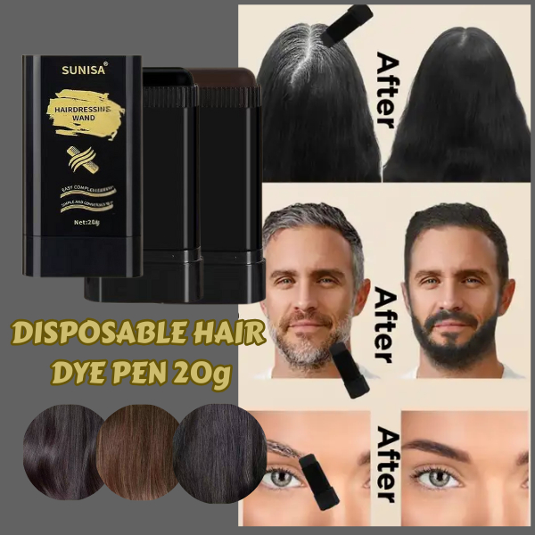 Set of 3 pcs SUNISA Hair Coloring Stick – Instant Gray Coverage ...