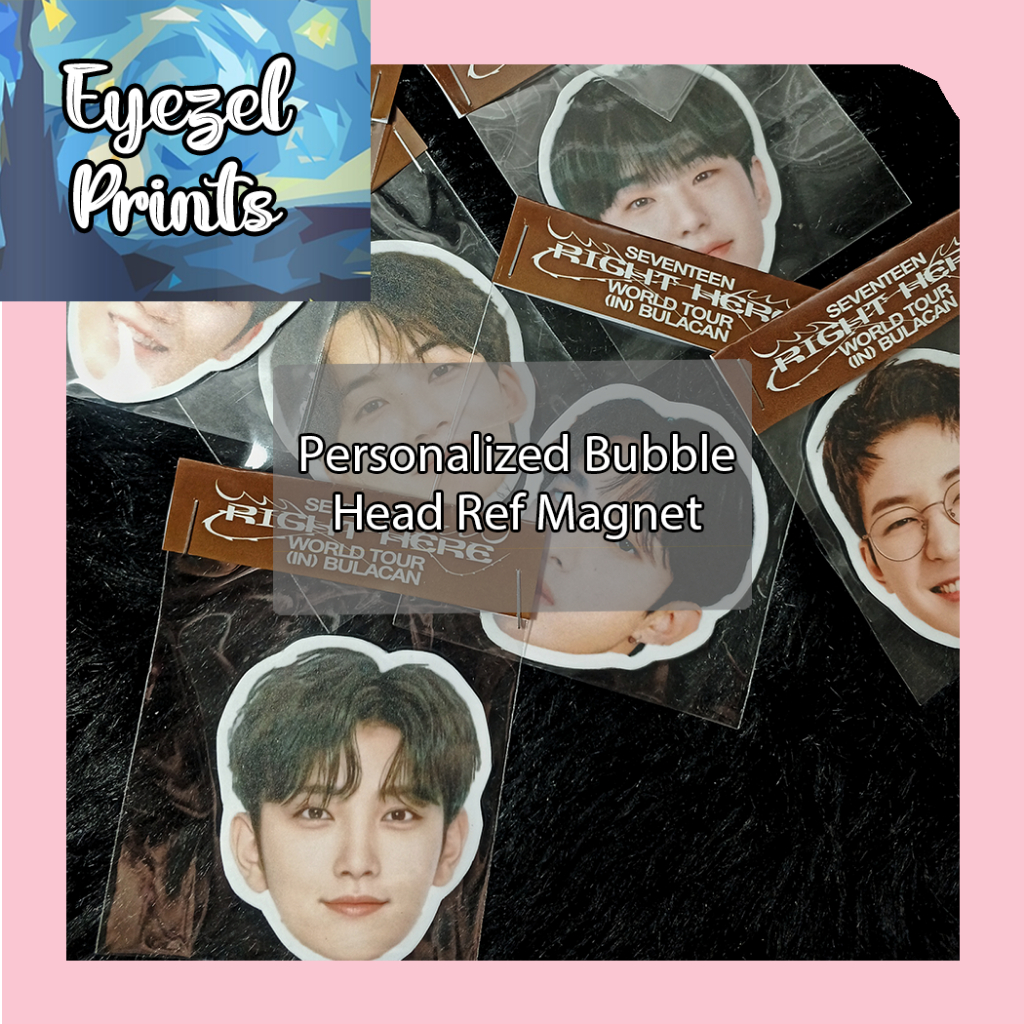 Personalized Bubble Head Ref Magnet | Bulk | Shopee Philippines