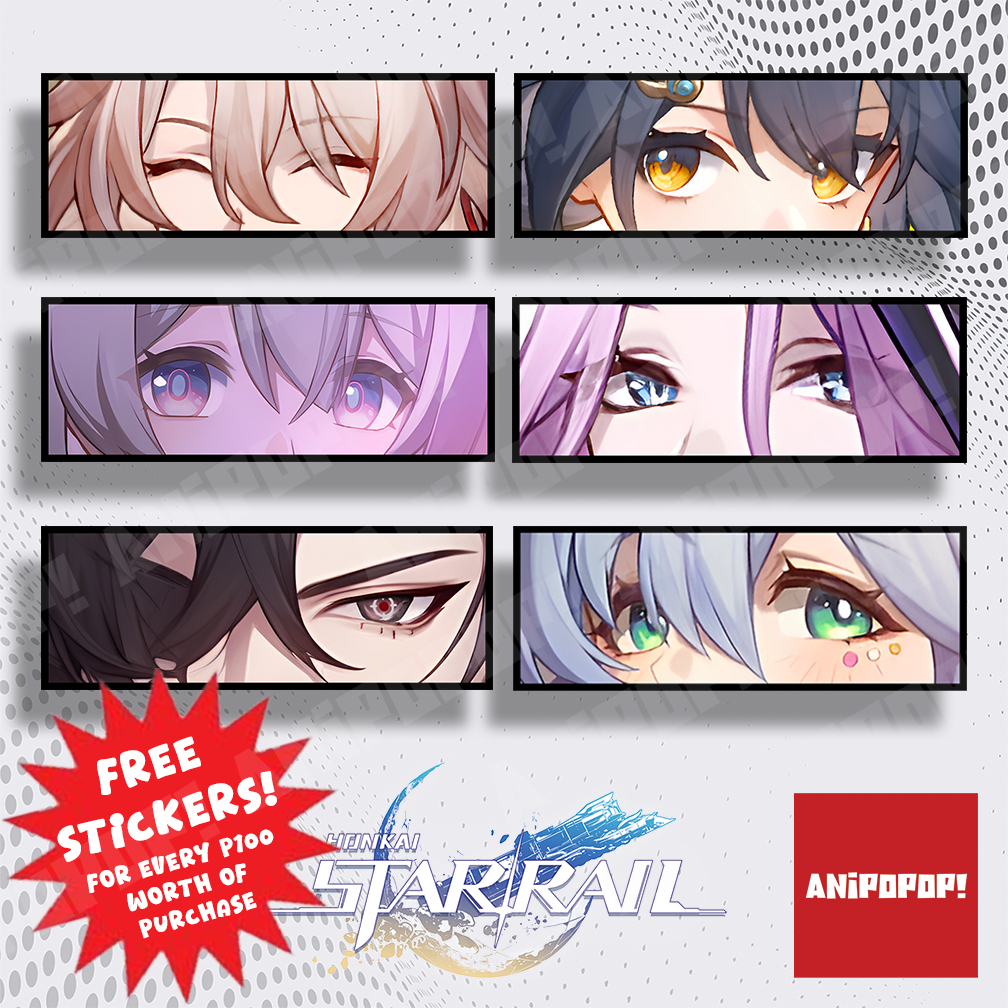 Honkai Star Rail Eye Slap/Bumper Anime Stickers for Aquaflask tumblers ...