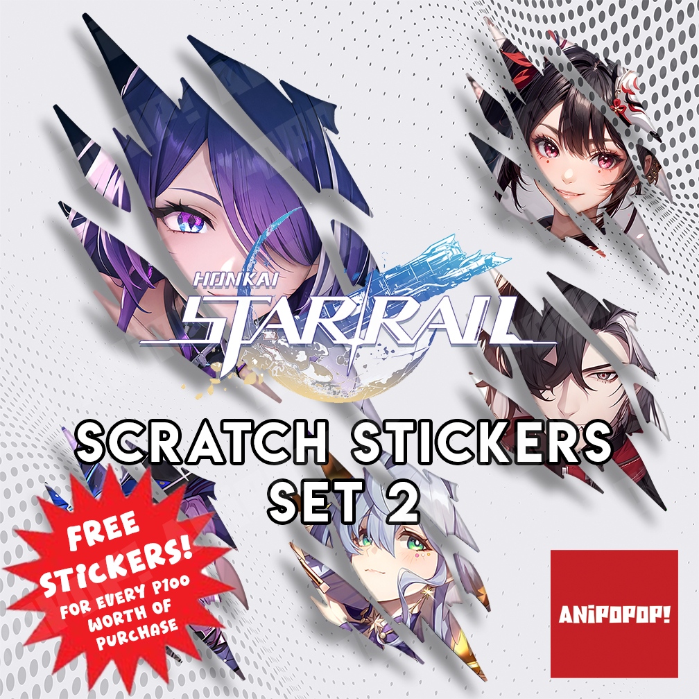 Honkai Star Rail Set 2 Waterproof Scratch Anime Stickers for tumblers ...