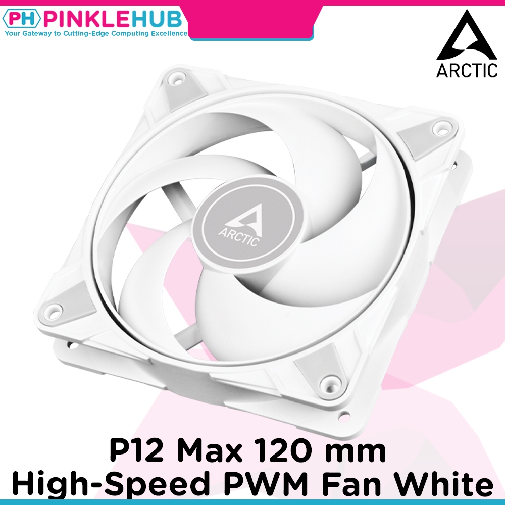 Arctic P12 Max 120 mm High-Speed PWM Fan White | Shopee Philippines