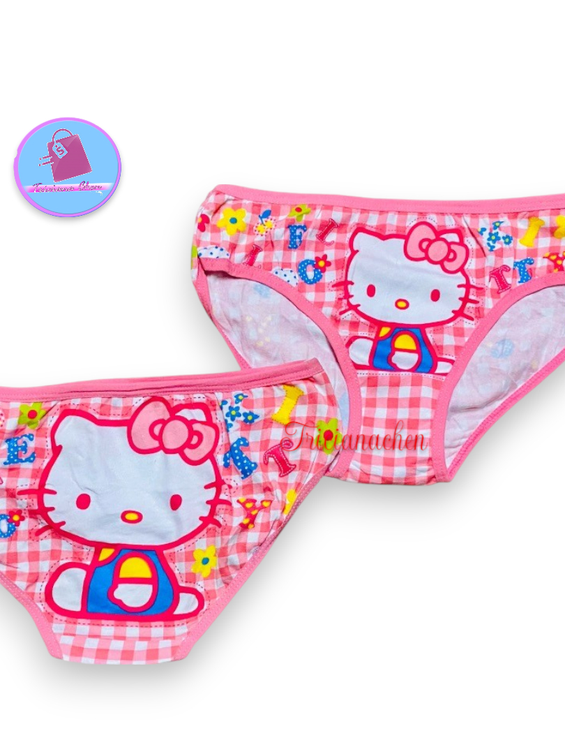 Hello Kitty character Printed cottonPanty Kids Underwear For Kids Girl ...