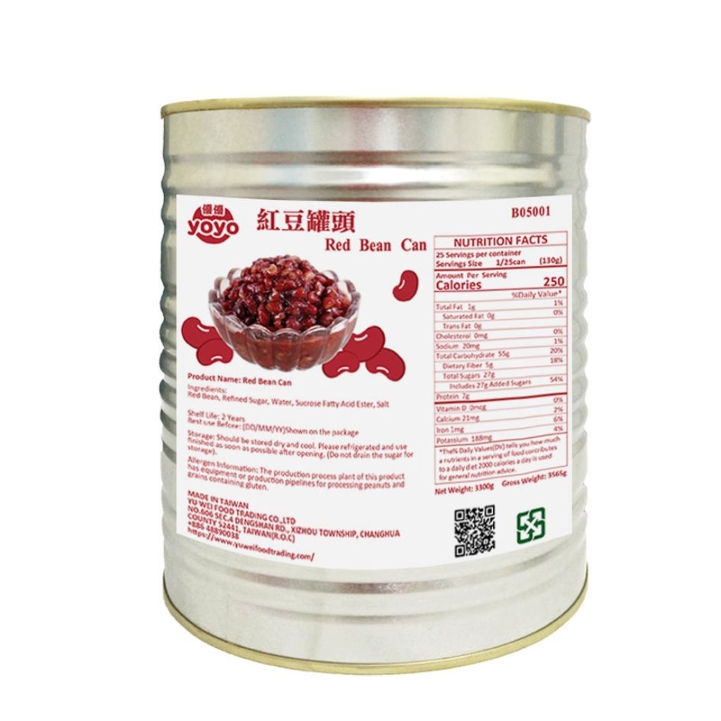 Red Bean in Can Sweetened Beans Ready Made 3.4kg | Shopee Philippines