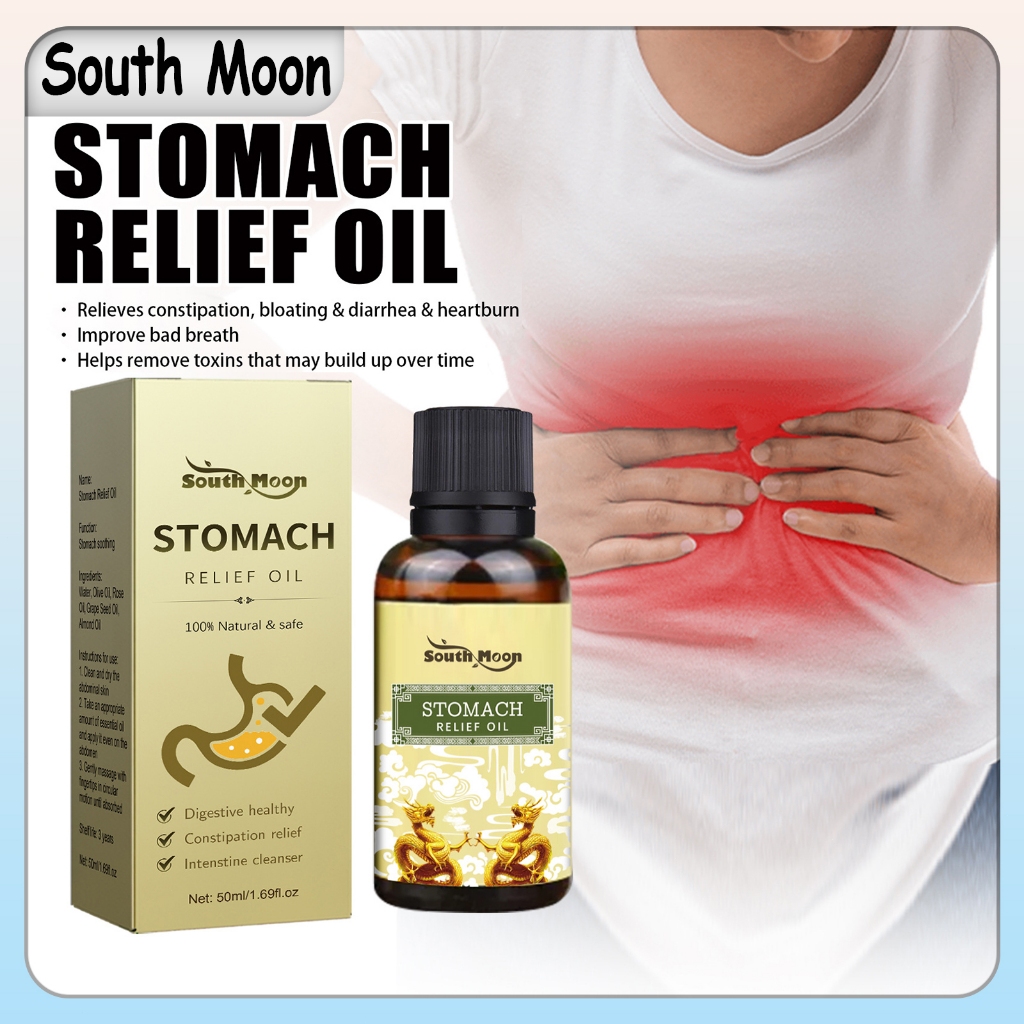 South Moon Stomach Oil 50ml Promote digestion Relieves constipation ...