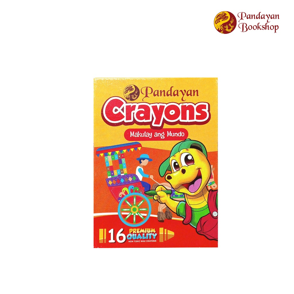 Pandayan Crayons Premium Quality Non-Toxic 16's | Shopee Philippines