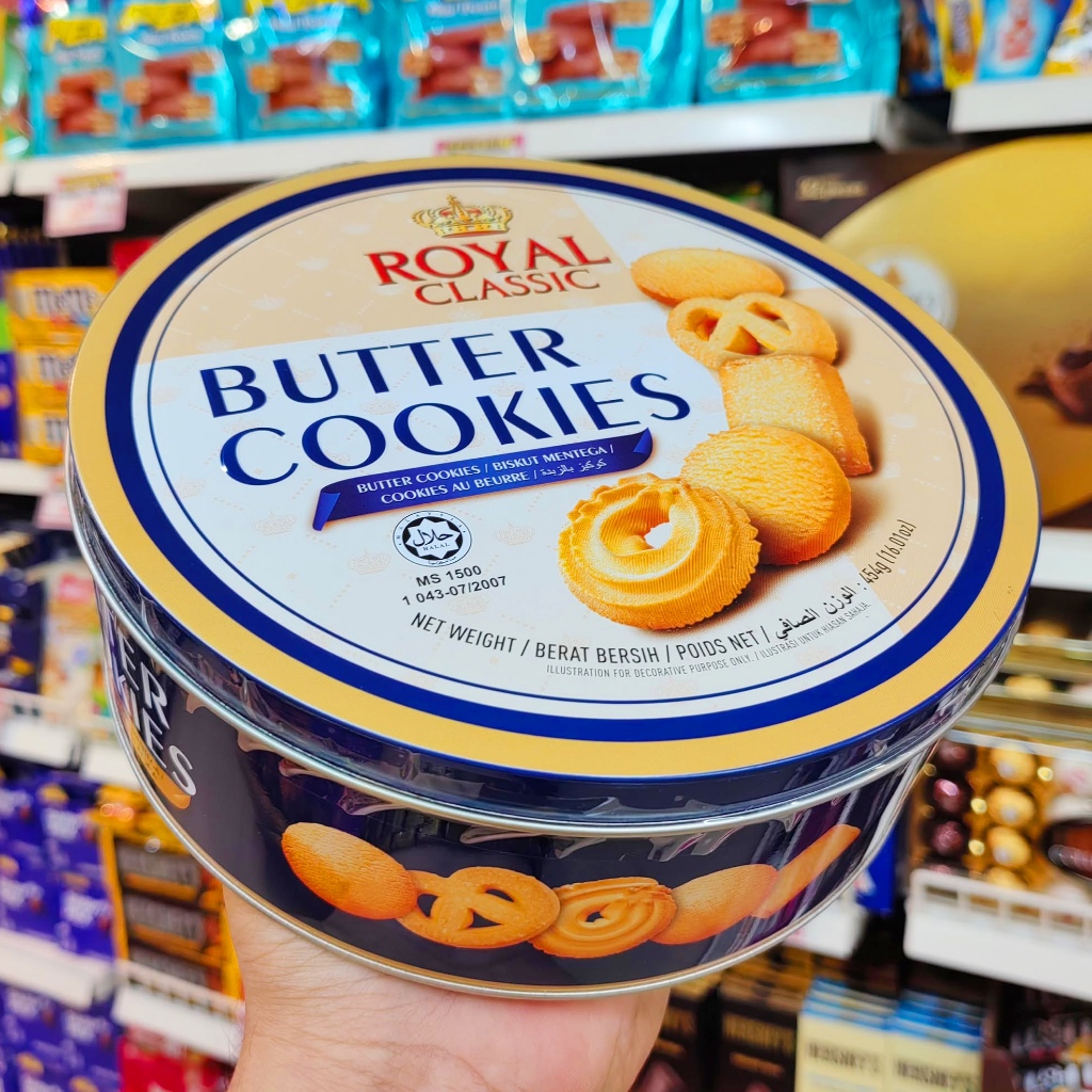 Royal Classic Butter Cookies 454g Can | Shopee Philippines