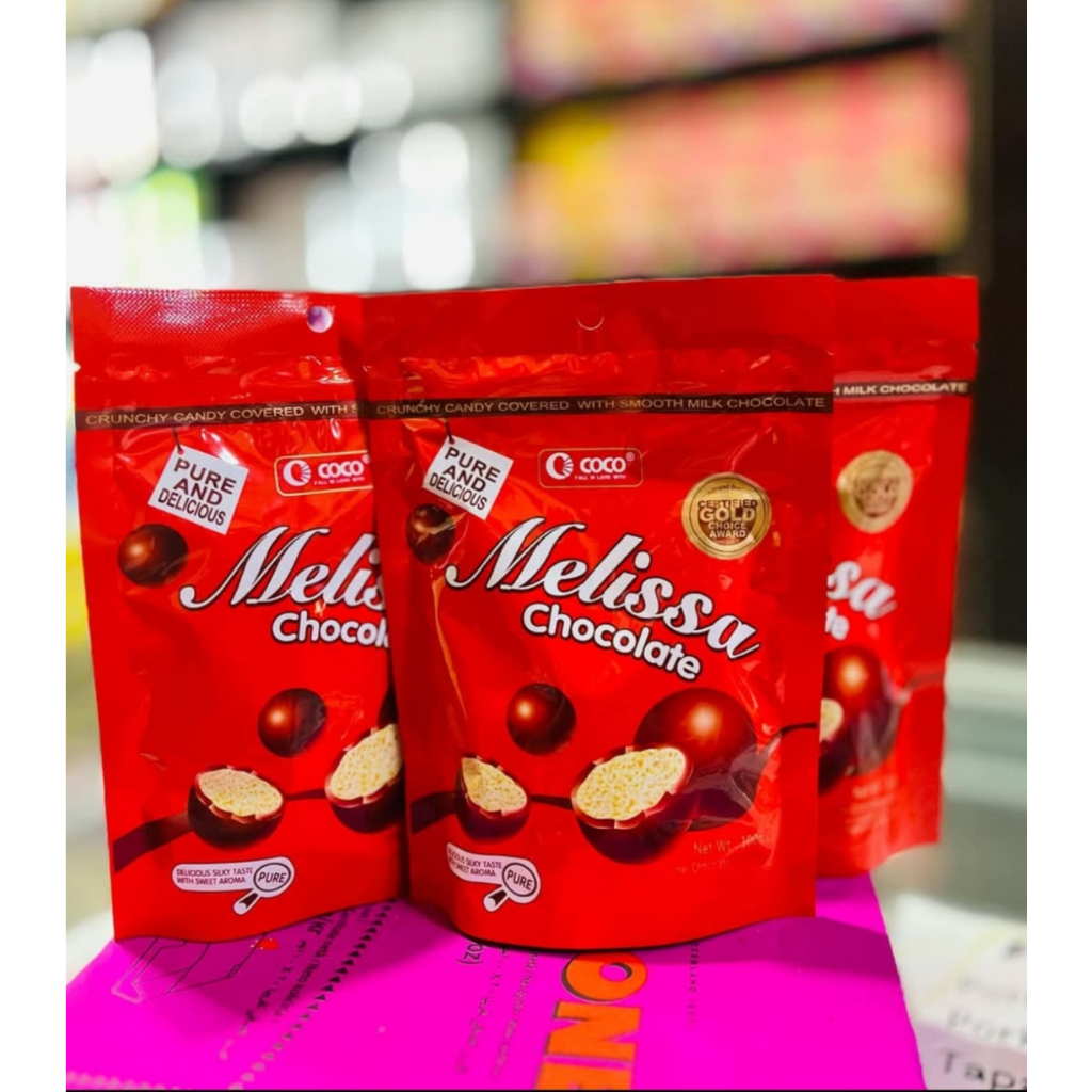 Melissa Chocolate 100g 3 for 108 | Shopee Philippines