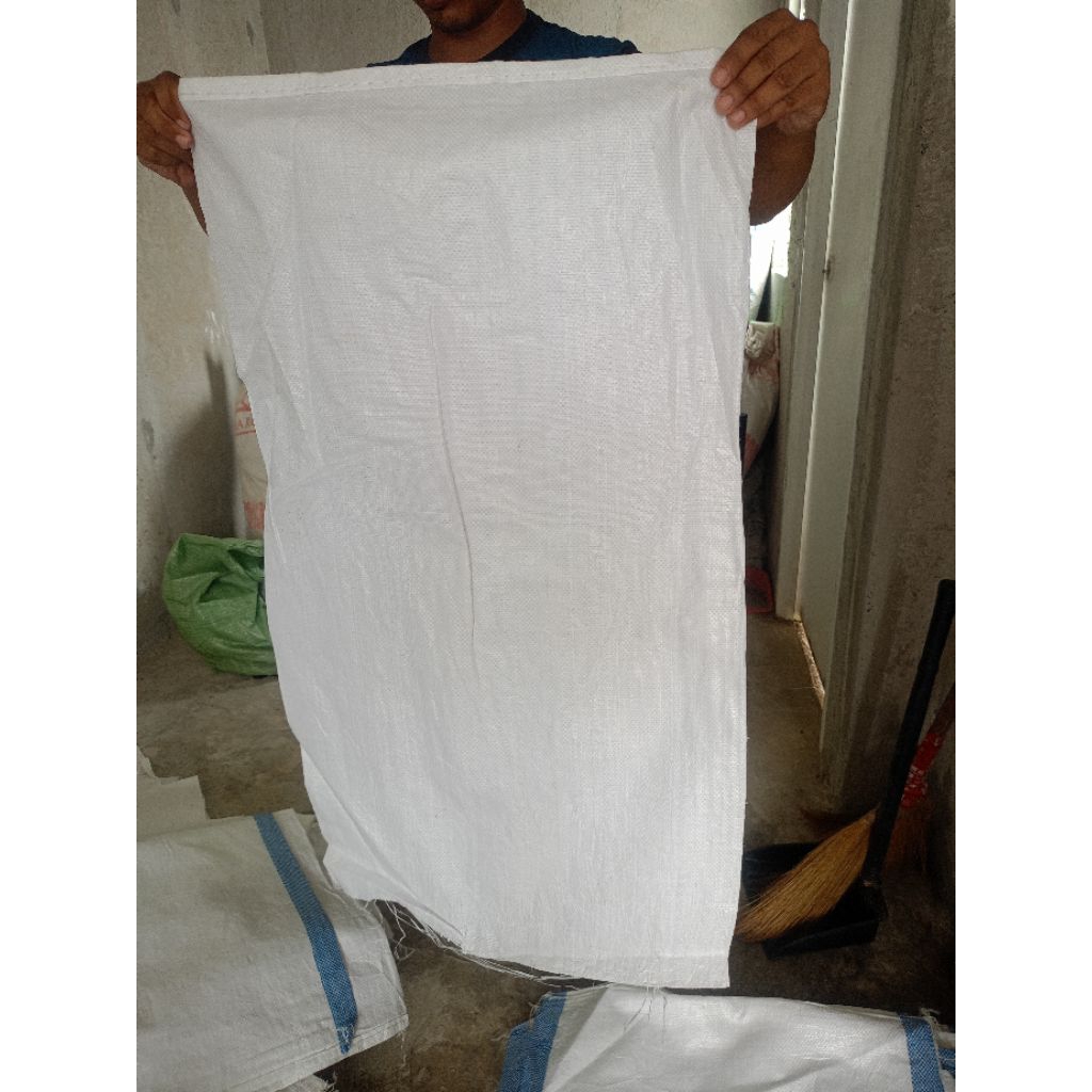 50pcs WHITE SAKO SACK 40KG 1USED | Shopee Philippines
