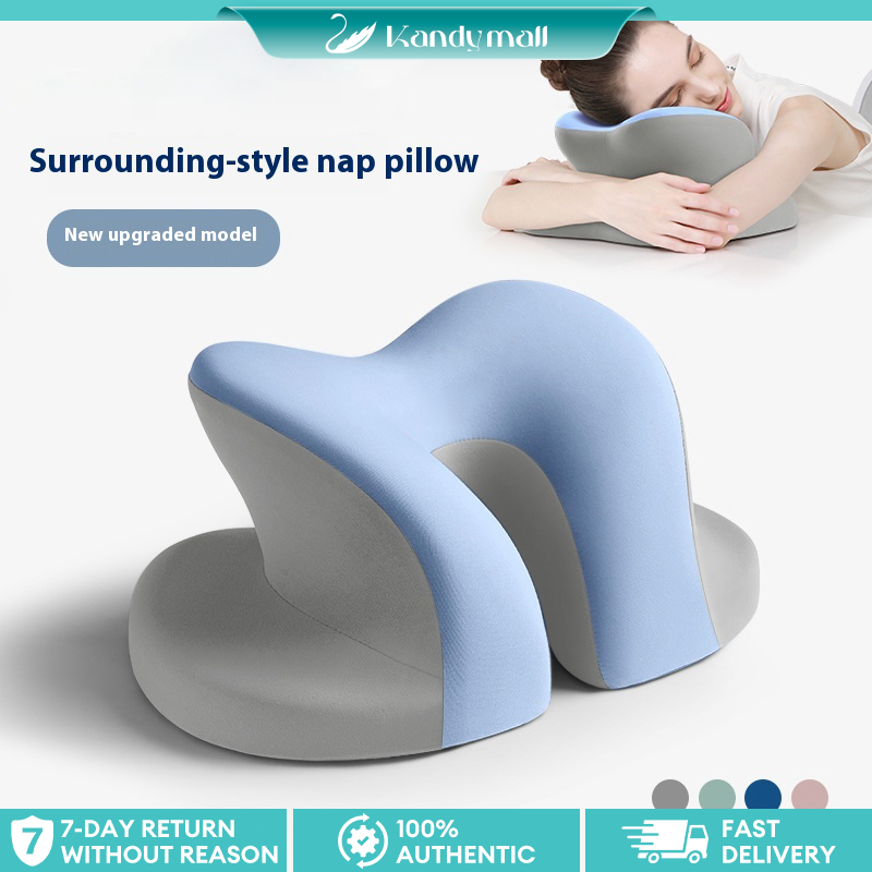 Office Nap Pillow Desk Sleeping Ergonomic Stomach Sleeper Pillow ...