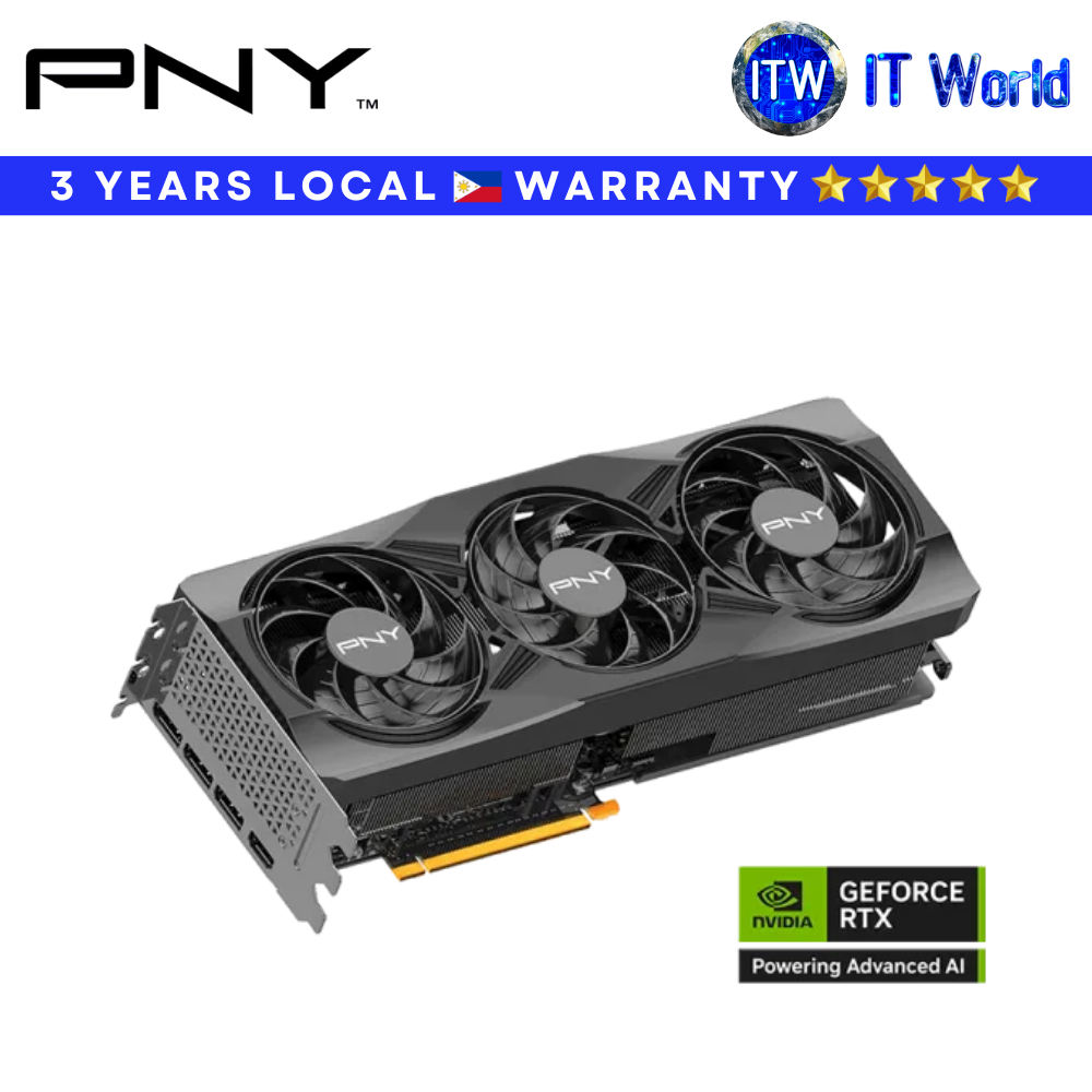 Itw | PNY RTX 5070 Ti Overclocked Triple Fan GDDR7 GeForce 16GB ...