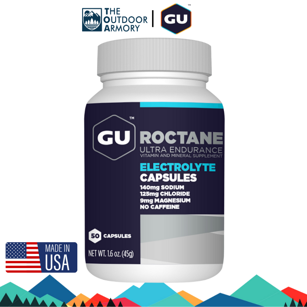 GU Roctane Electrolyte Capsules - 50-count Bottle | Shopee Philippines