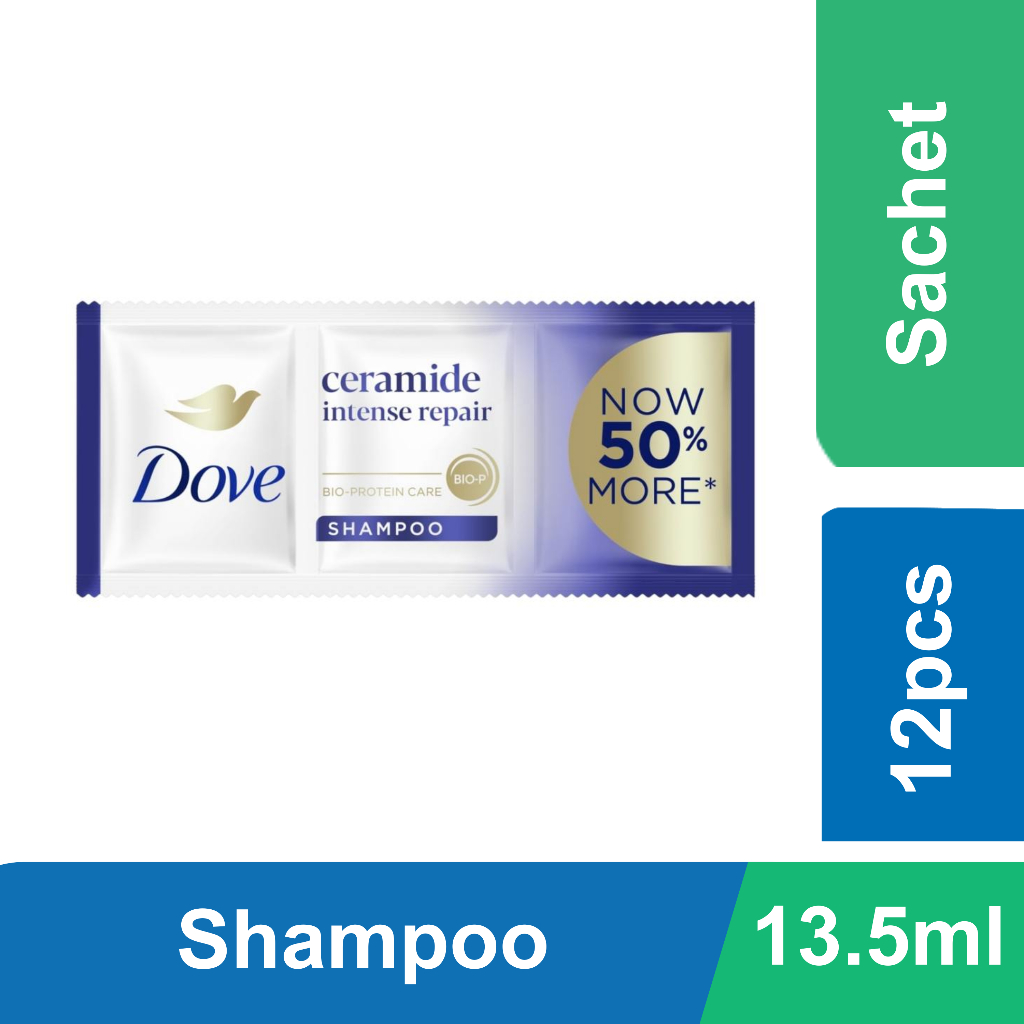 Dove Intense Repair Shampoo 13.5ml l 12pcs | Shopee Philippines
