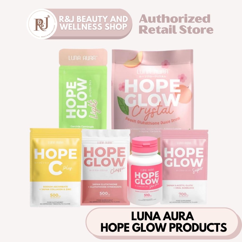 LUNA AURA Hope Glow Super Biggie Mini C Classic Skin Pro Whitening ...