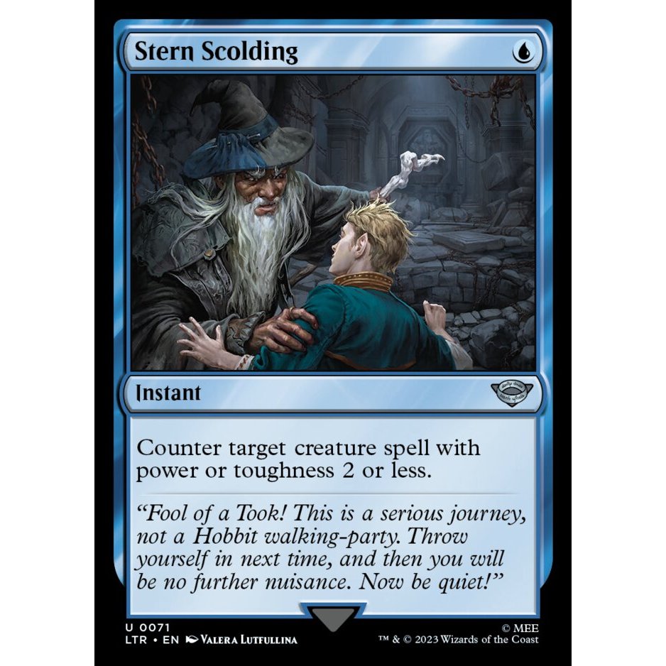 Magic the Gathering | Stern Scolding | Shopee Philippines