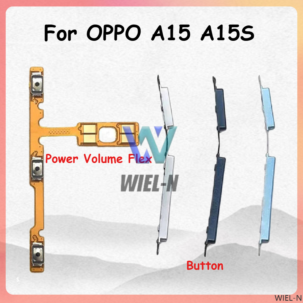 For OPPO A15 A15S A35 switch ribbon power volume button bent replacement | Shopee Philippines