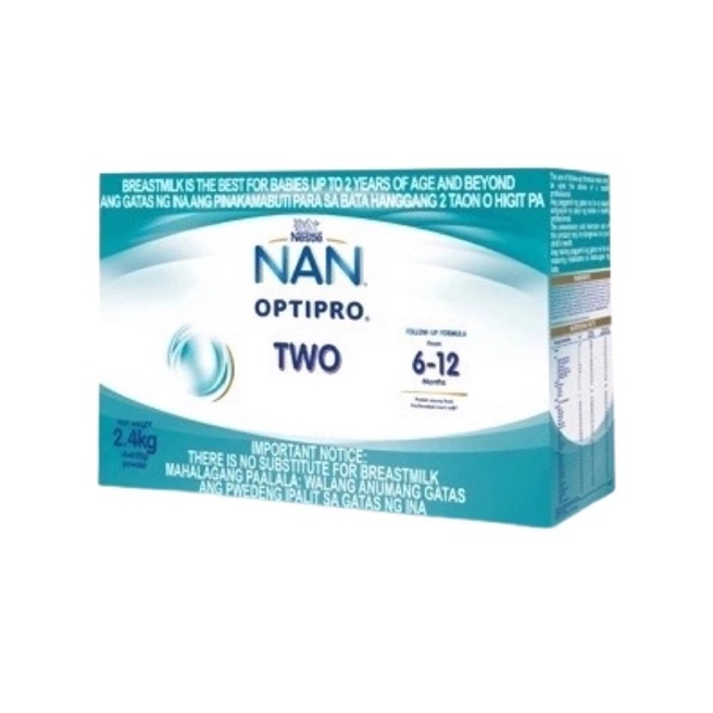 NAN OptiPro Two 2.4kg for 6-12 Months Old | Shopee Philippines