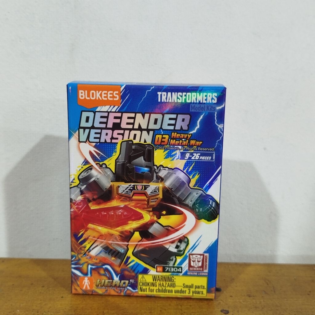 Blokees Transformers Defender Version 03 Heavy Metal War Blind Box ...