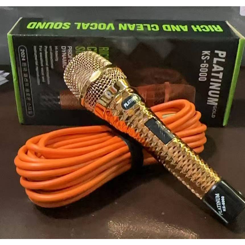 Platinum Karaoke KS-6000/FT-KS-6000 High-End Dynamic Professional Wired ...