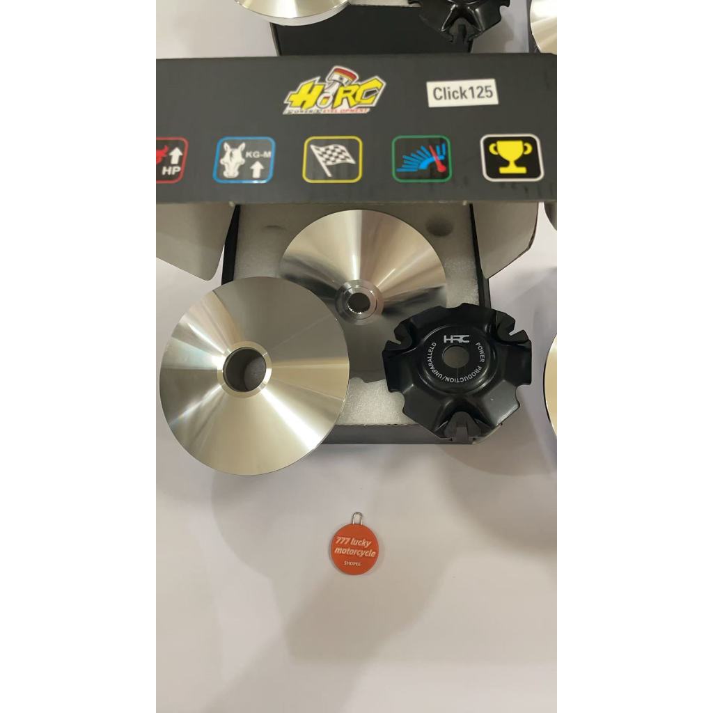HIRC RACING PULLEY SET CLICK125/150/HONDA GIORNO125 | Shopee Philippines