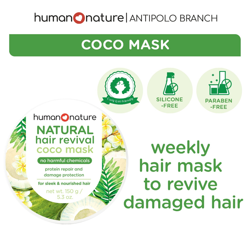 HUMAN NATURE HAIR REVIVAL COCO MASK | Shopee Philippines